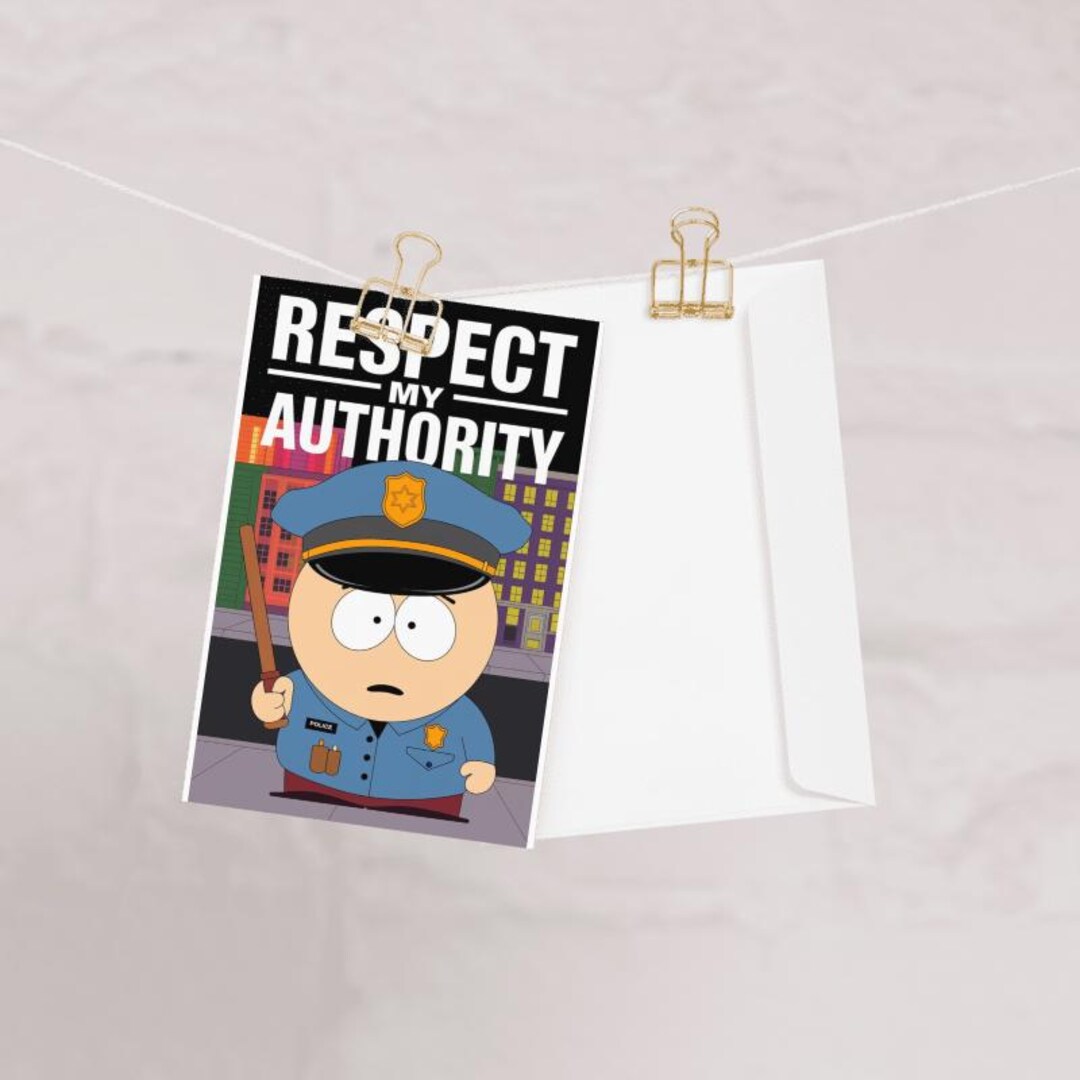 South Park Eric Cartman Birthday Card | Funny Greeting Card for Fans ...