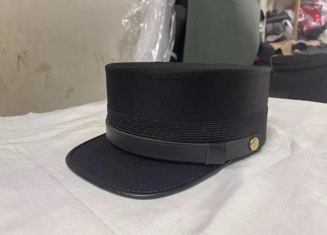 Train Conductor Railway Cap Railroad Officer Style Hat - Train ...