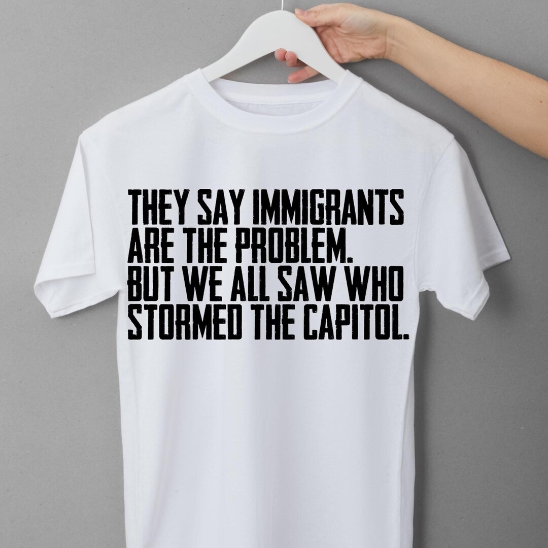 Immigrants Are Not the Problem SVG, Equality Quote Graphic (digital ...
