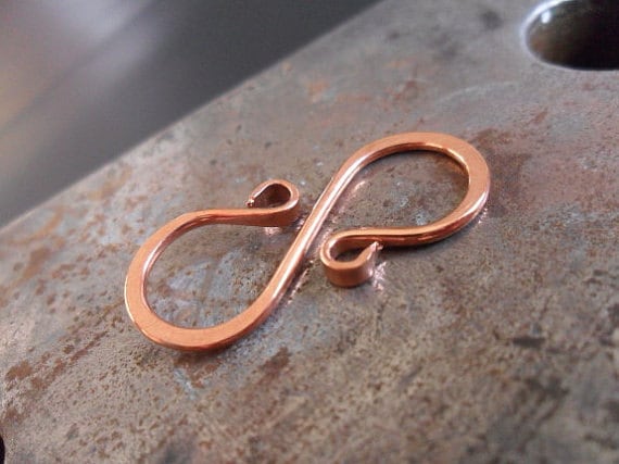 Double Hook Clasp Choose From Sterling Silver Oxidized - Etsy