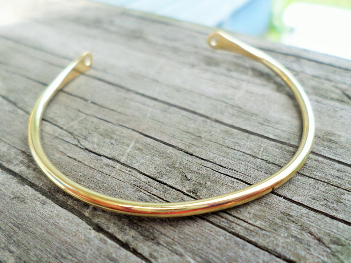 Bangle Bracelet Blank Choose From Sterling Oxidized Sterling - Etsy