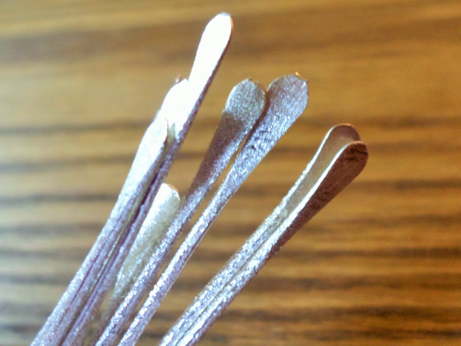 Artisan STARDUST Paddle Pins Handforged Hammered 10pcs 16g - Etsy