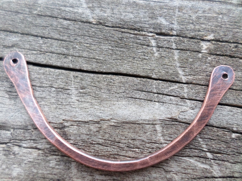 Curved Connector Bar 1 Pc Choose From Copper, Oxidized Copper, Nugold ...