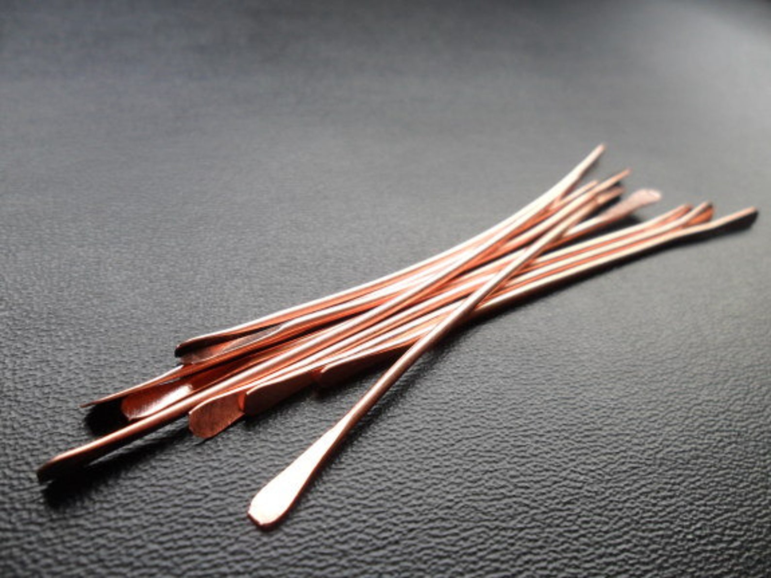 Double Paddle Pins Sterling Silver Oxidized Sterling Copper - Etsy
