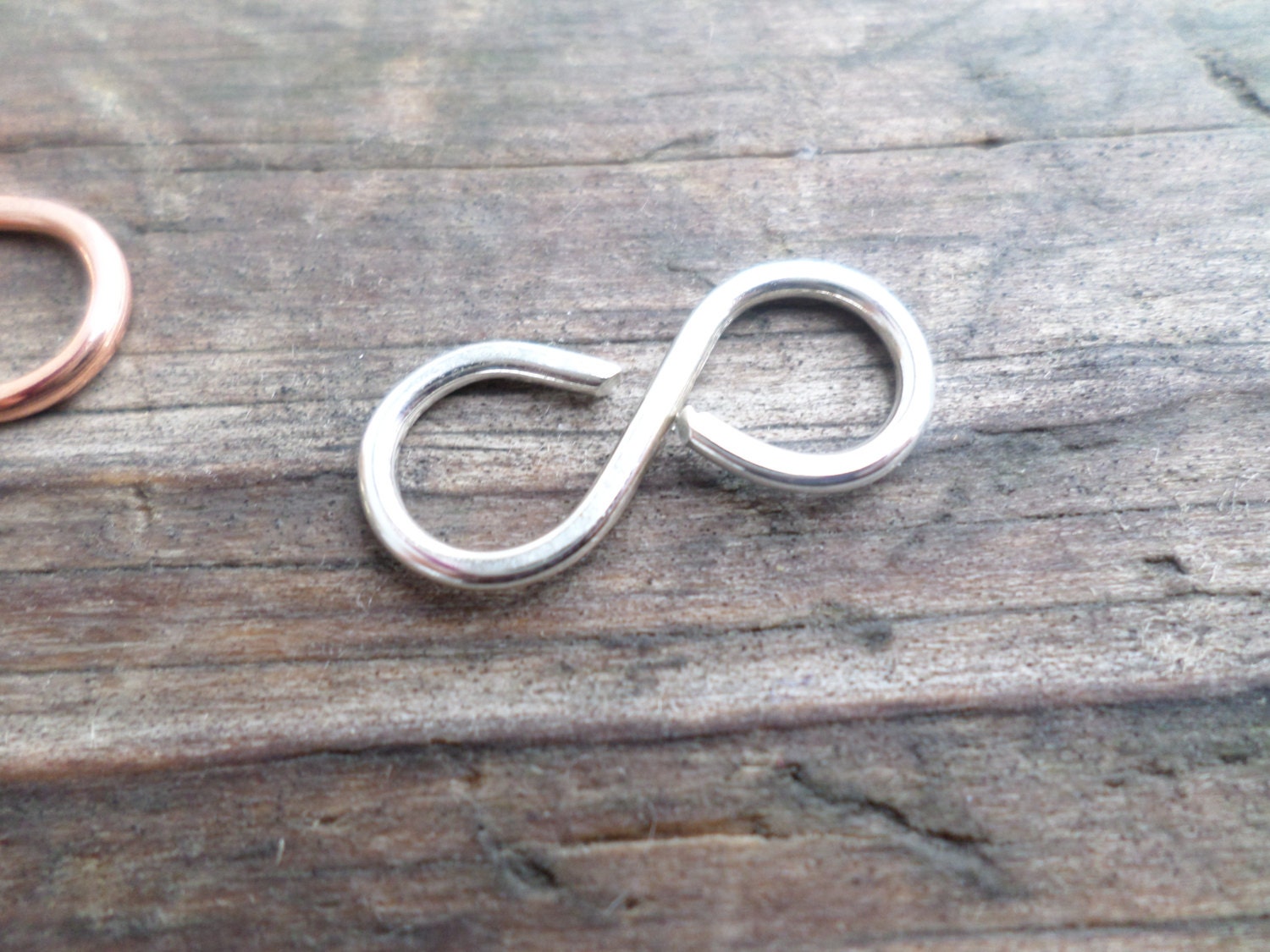 Small S Hooks Handmade Sterling Silver Copper Oxidized - Etsy