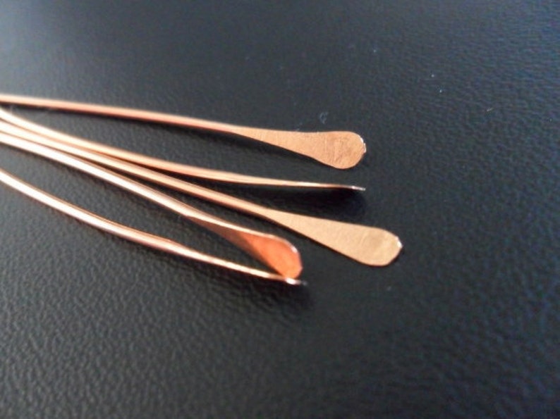Artisan STARDUST Paddle Pins Handforged Hammered 10pcs 18g Choose From ...