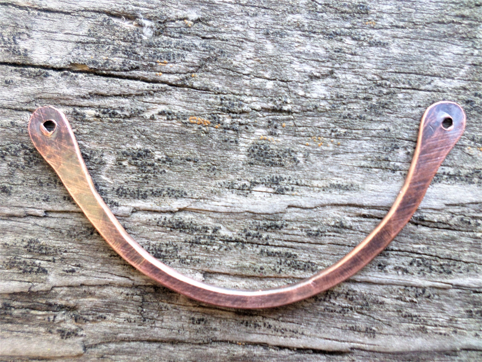 Curved Connector Bar 1 Pc Choose From Copper Oxidized Copper - Etsy