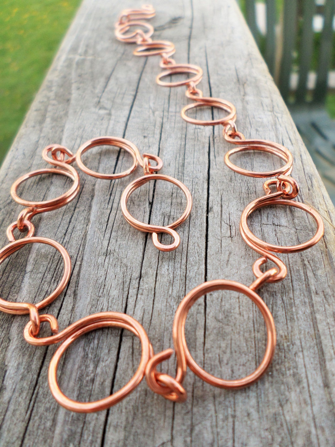 Large Handmade Loop Chain 15x30mm Chain by the 1ft - Etsy