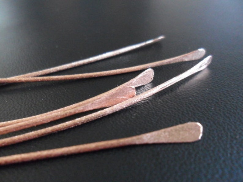 Artisan STARDUST Paddle Pins Handforged Hammered 10pcs 18g Choose From ...