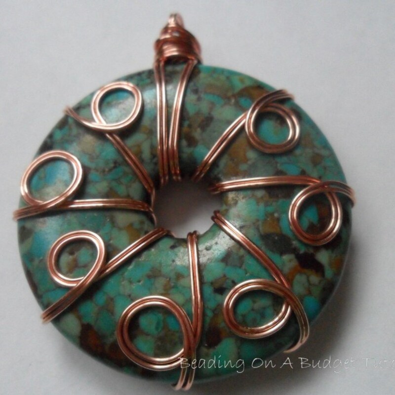 Wire Wrapped Donut - Etsy