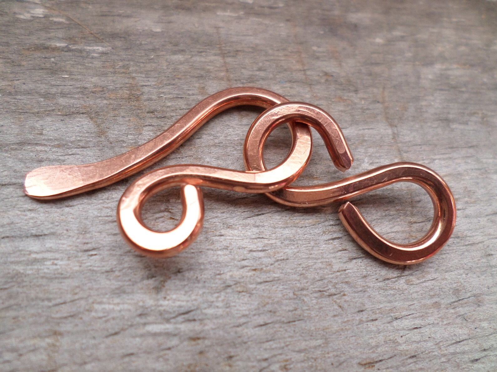 Heavy Handmade Hook Clasp and Connector Set/limited Addition - Etsy