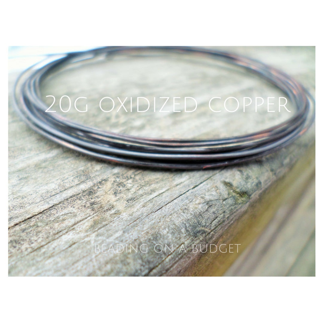 20 Gauge Oxidized Copper Wire Dead Soft 5-100 Feet - Etsy