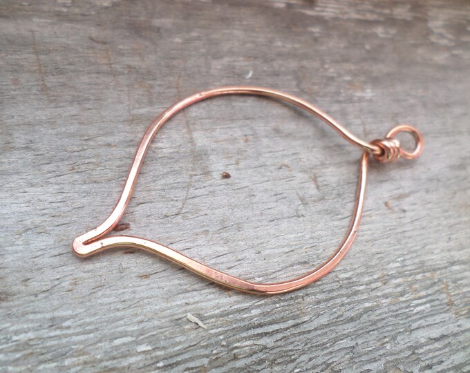 Curved Connector Bar 1 Pc Choose From Copper Oxidized Copper - Etsy