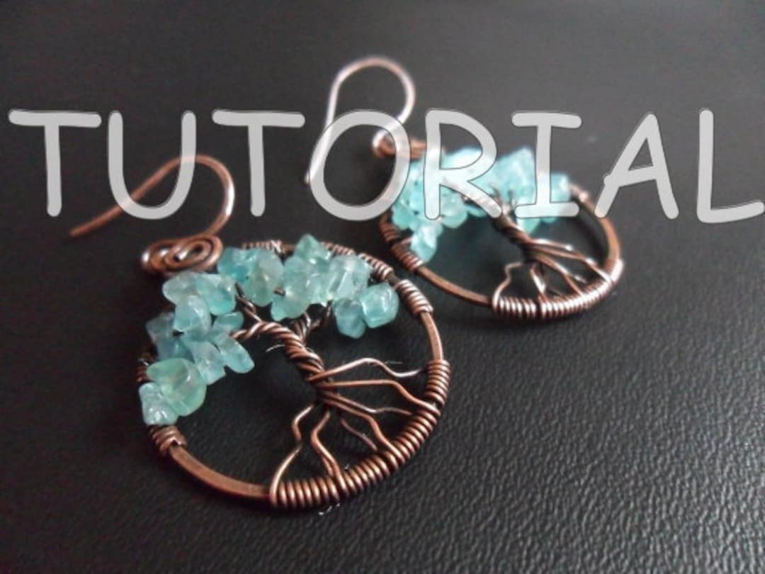 Tree of Life Earring TUTORIAL by Beading on A Budget - Etsy