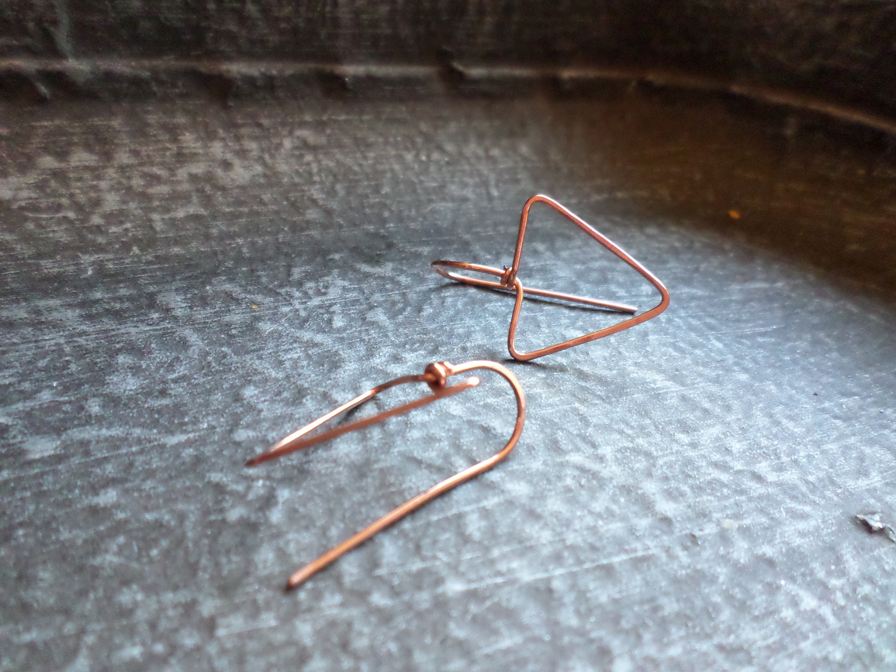 Arrow Ear Wires Choose From Sterling Silver, Copper, Nugold, Stainless ...