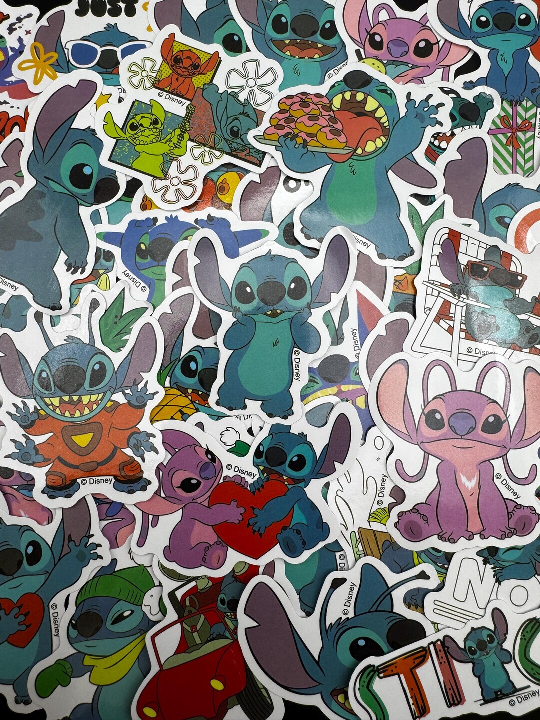 Assorted Stitch & Angel Vinyl Disney Stickers! Great for Party Favors ...