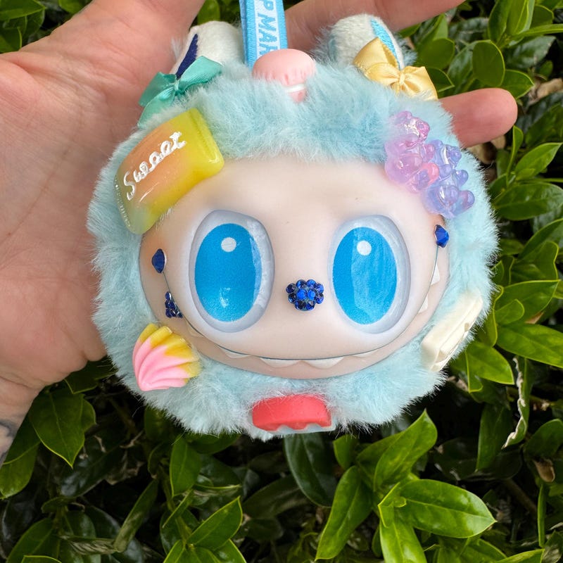 Blue Labubu Dolls - Etsy