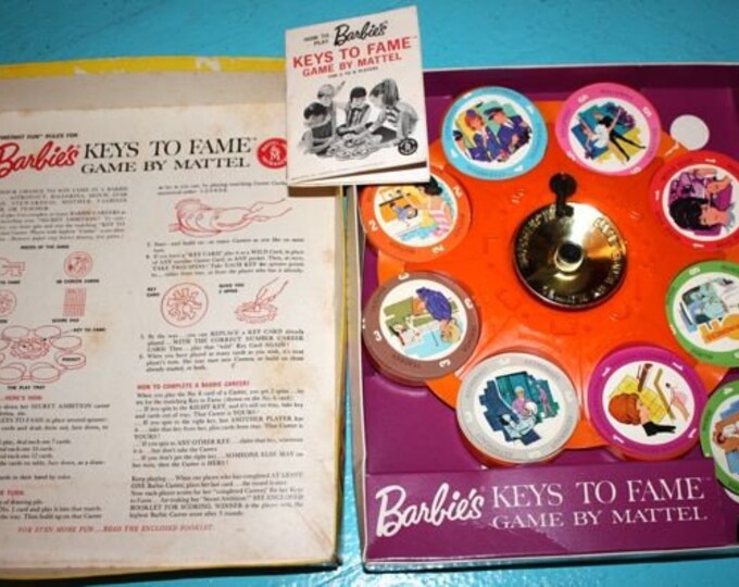 Mattel Barbie Board Game - Etsy