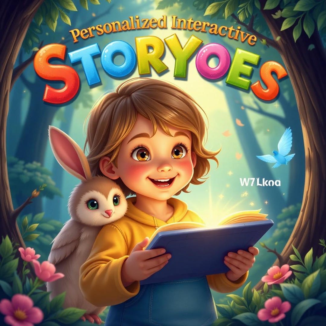 Personalized Interactive Children's Storybook With Audio - Custom Name ...