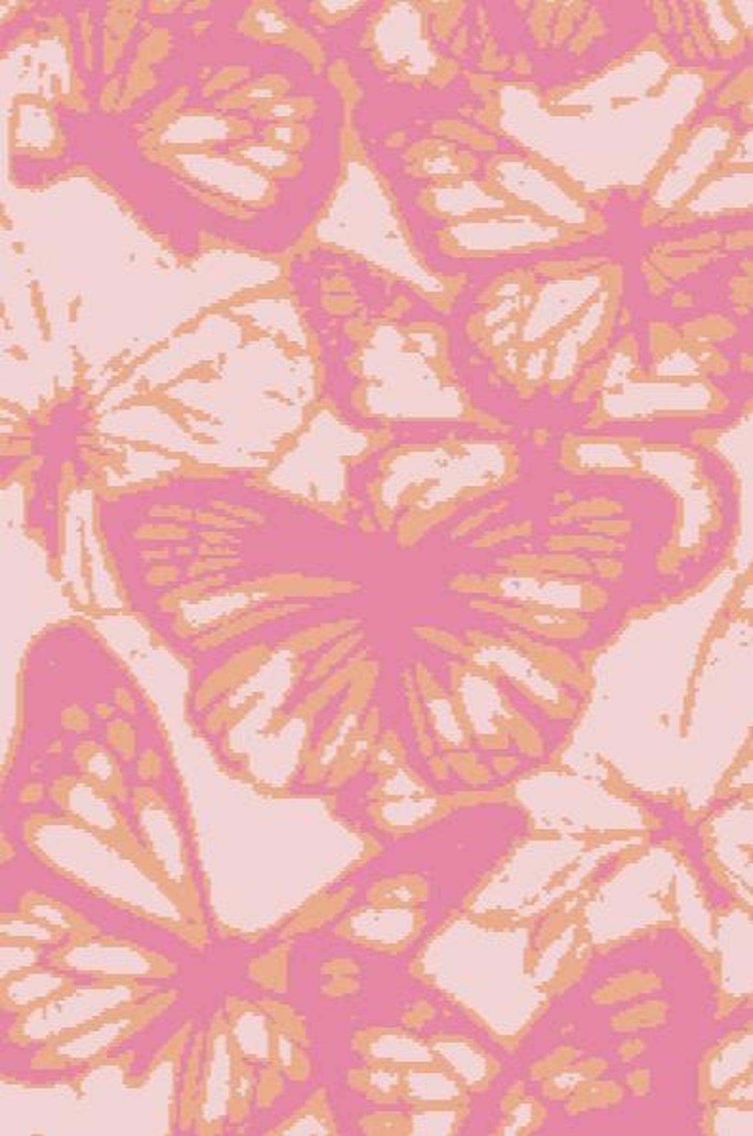 Blush Wings Blanket - Crochet Colorwork Pattern - Etsy