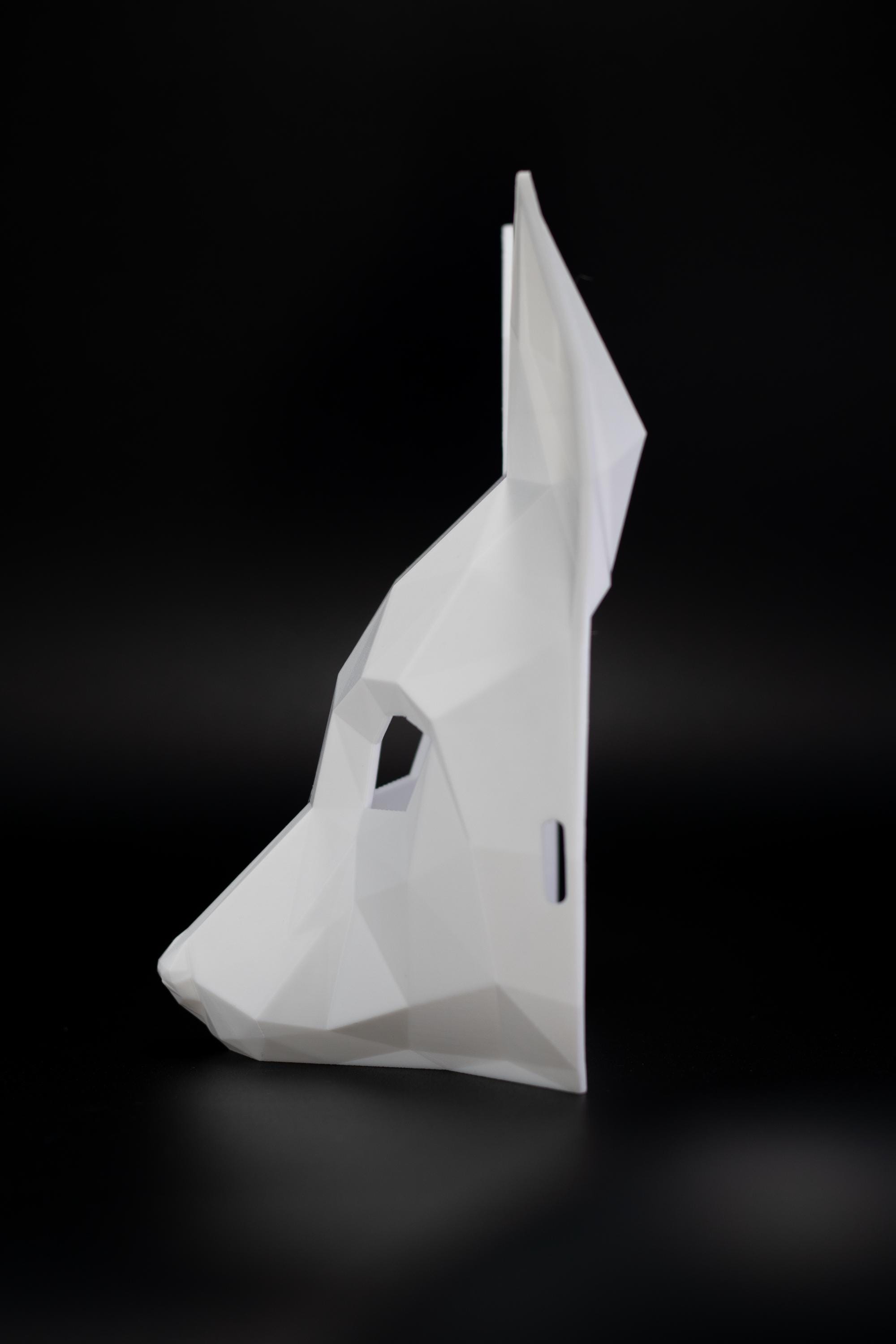 Low Poly Fox Mask STL – 3D Printable Geometric Cosplay File - Etsy