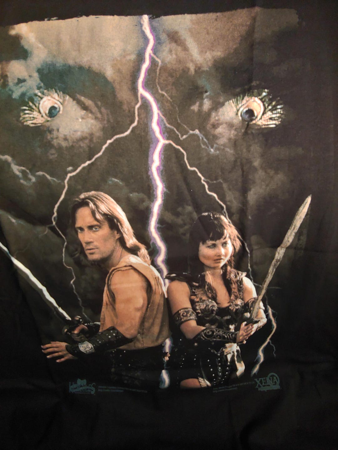 Hercules and Xena Vintage T-shirt From Xena Series Bought at a Xena ...