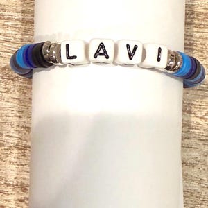 Cute Clay Beaded Bracelets/multi Colored Clay Beads/giftsforkids ...