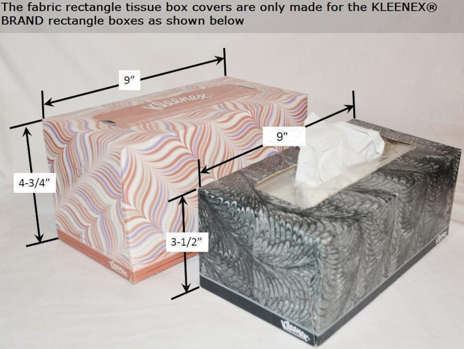 White Linen Ruffle Rectangle Tissue Box Cover - Etsy