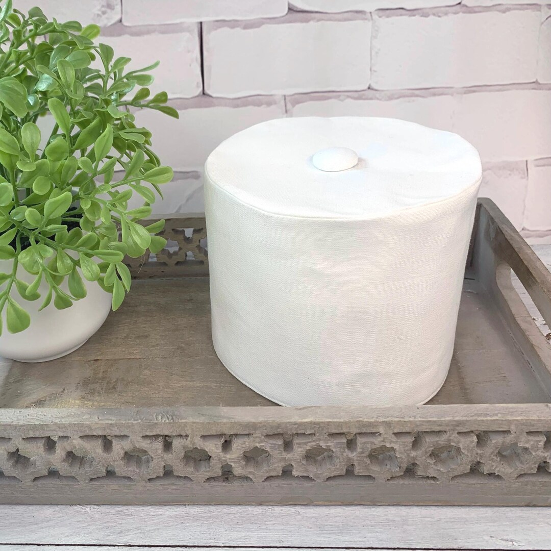 Linen Toilet Paper Cover - Etsy