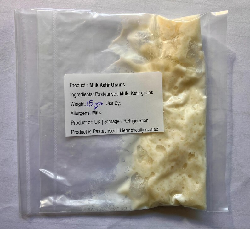 High Quality Milk Kefir Grains, Food Safety Registered and Lab Tested ...