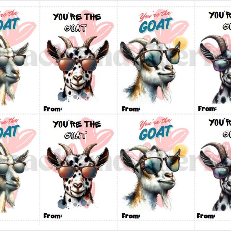 Goat Printable - Etsy