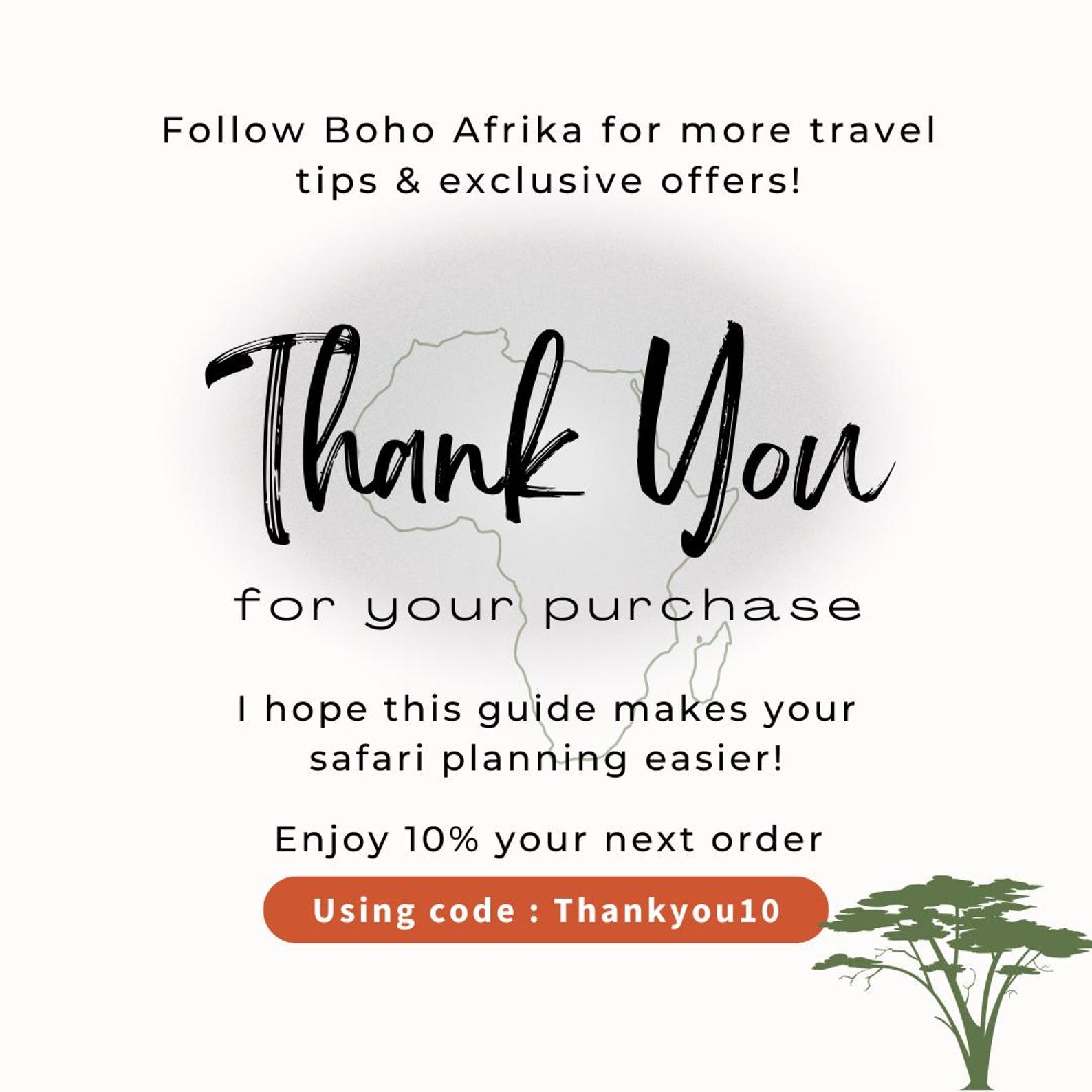 Printable Safari Packing Checklist | Digital Travel Checklist | What to ...