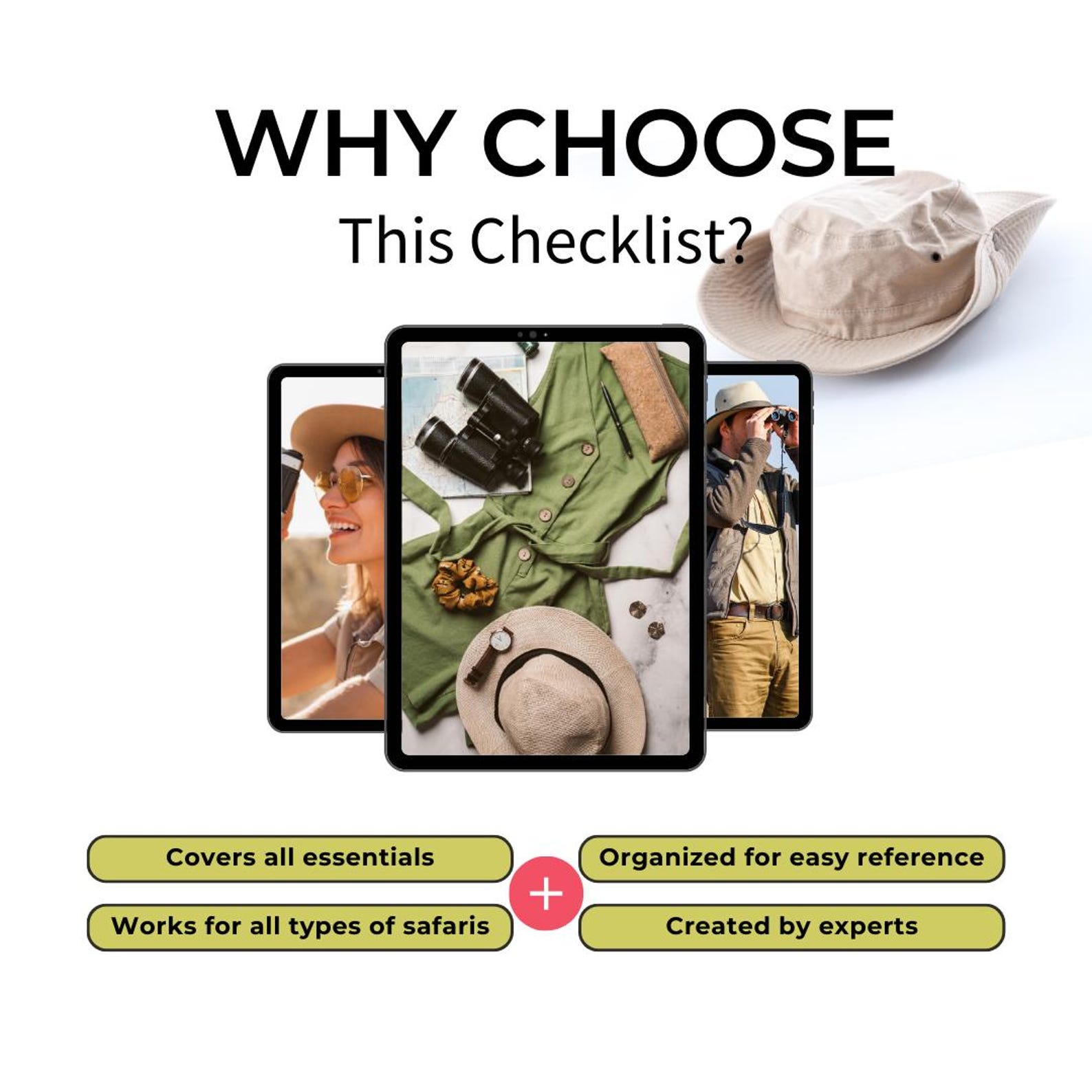 Printable Safari Packing Checklist | Digital Travel Checklist | What to ...