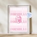 Pink Helmet F1 Hot Digital Poster | Formula 1 F1 Printable Digital ...