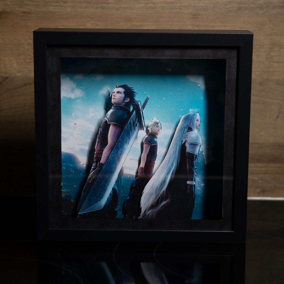 Shadow Box Final Fantasy 7 Rebirth 25x25 - Etsy