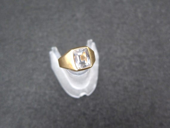Antique European 18K Solid Gold Designer Rock Crystal… - Gem