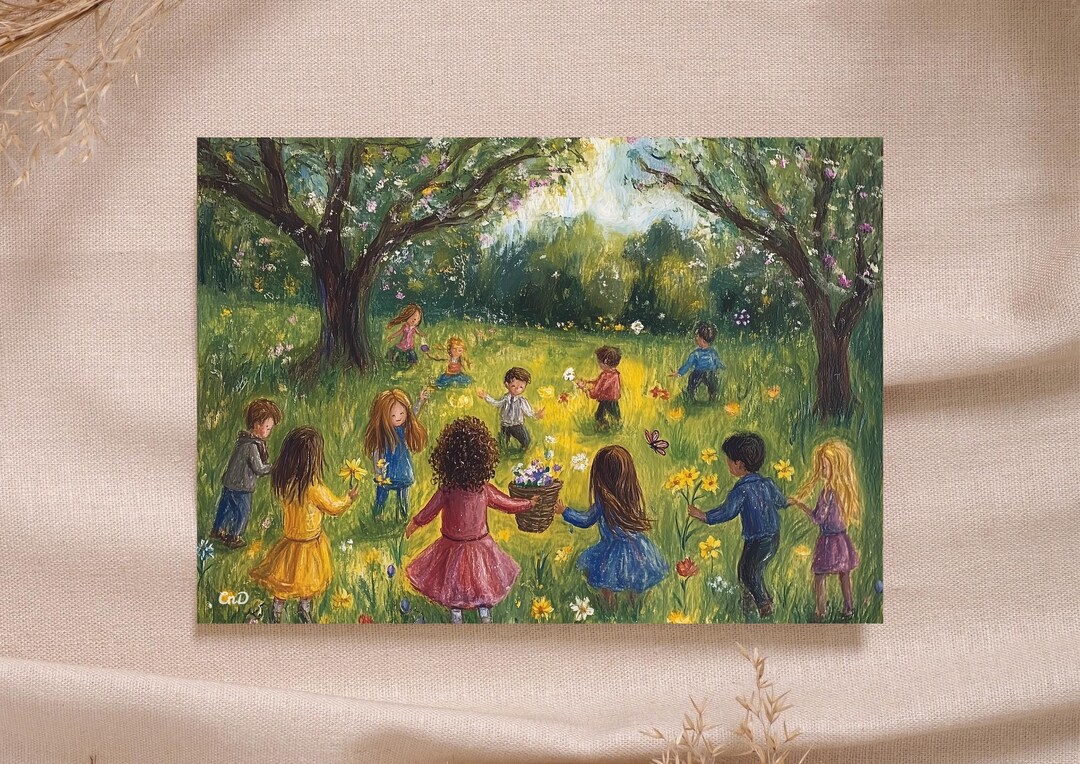 Waldorf Spring Meadow Kids Forest Seasonal Table School Instant ...