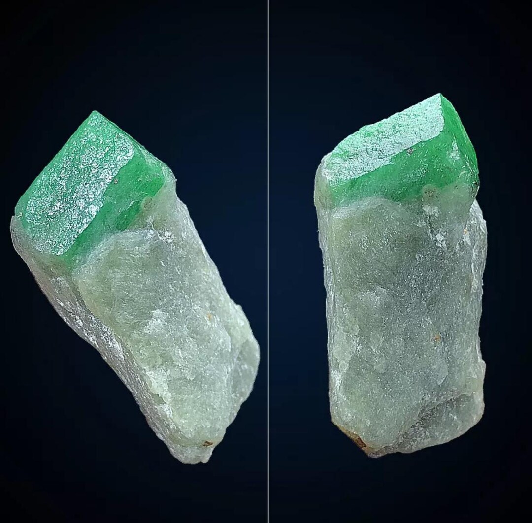 Hexagonal Emerald Crystal Specimen, Natural Panjshir Emerald, Beautiful ...