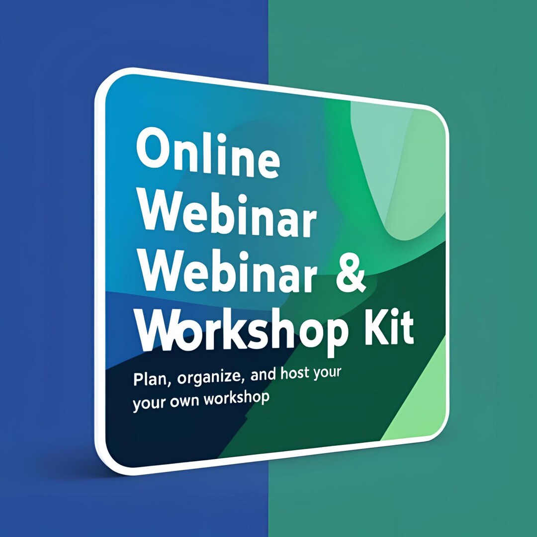 Workshop Planner Kit, Professional Training Organizer, Corporate Coaching, Webinar Kit, Fillable ...