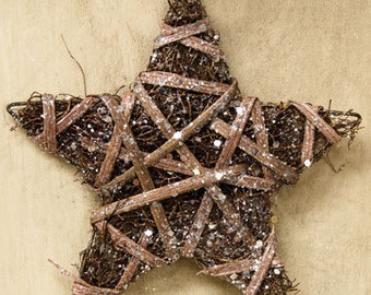 Grapevine Stars - Etsy