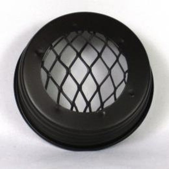 Two Black Frog Lids Rustic Regular Size Jar Lids Primitive | Etsy