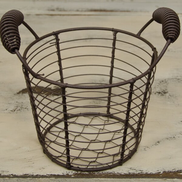 Wire Egg Basket - Etsy