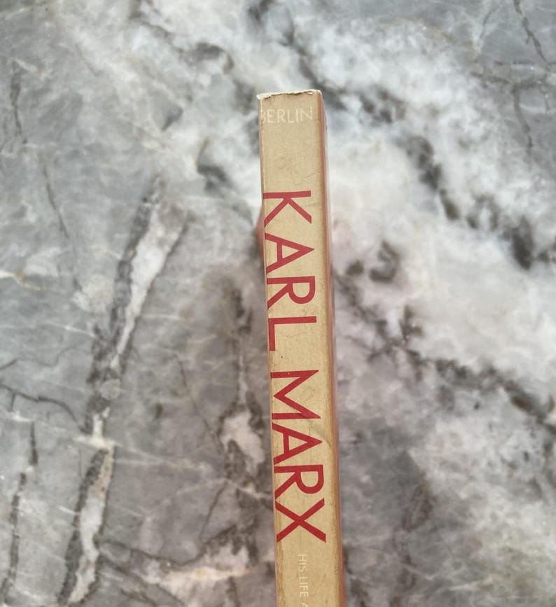 Karl Marx: His Life and Environment - Etsy
