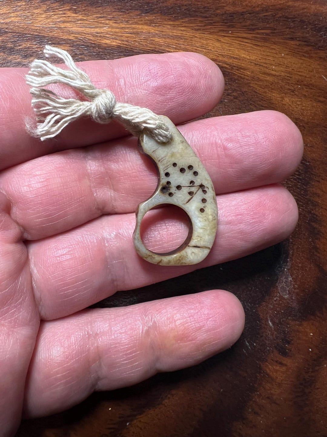 Handmade Tantric Talisman – Yak Bone Amulet for Spiritual Protection ...