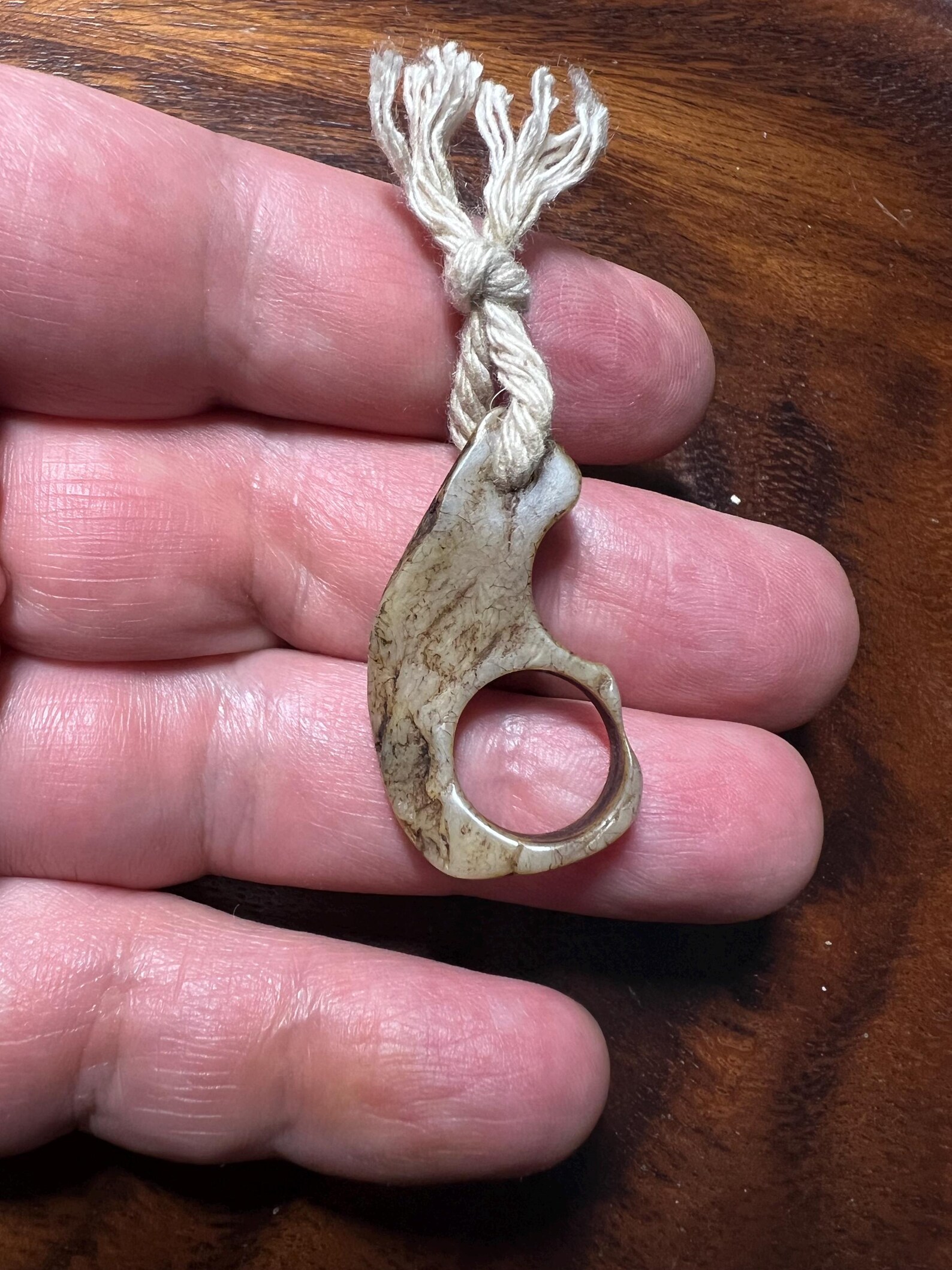 Handmade Tantric Talisman – Yak Bone Amulet for Spiritual Protection ...