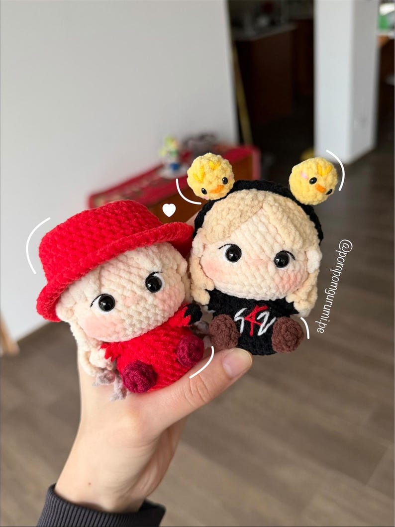 Crochet Pattern Stray Kids Felix Amigurumi | Kpop Amigurumi | Felix ...