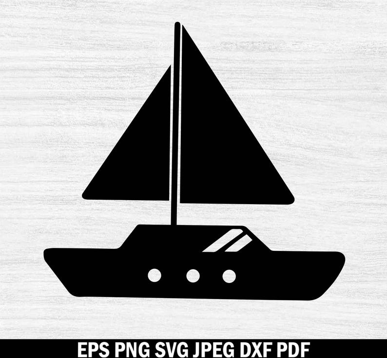 Sailboat Svg, Sailboat Png Bundle, Sailboat Clipart, Sailboat Svg Cut ...