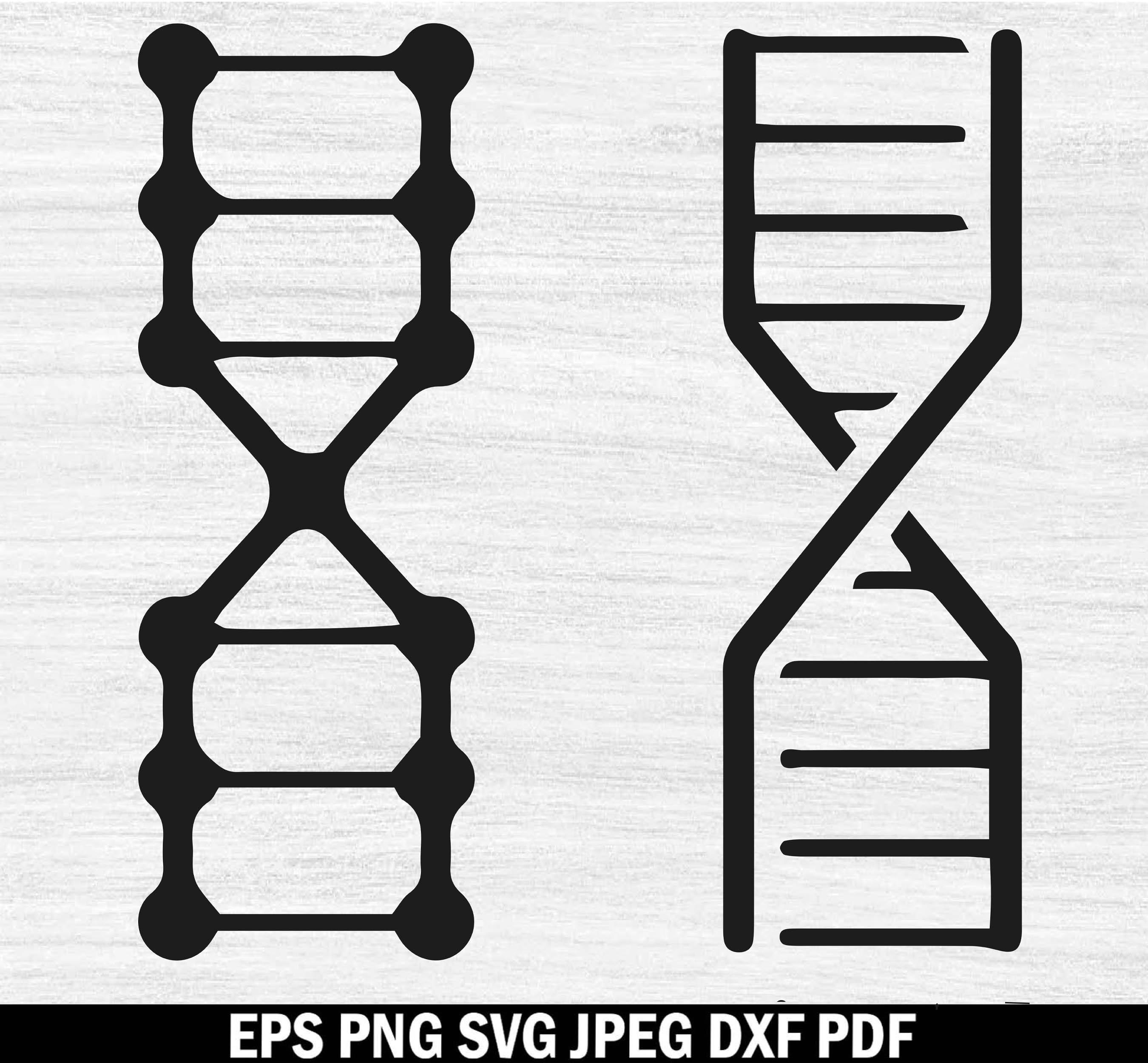 Dna Svg Bundle, Dna Png Bundle, Dna Clipart, Dna Svg Cut Files for ...