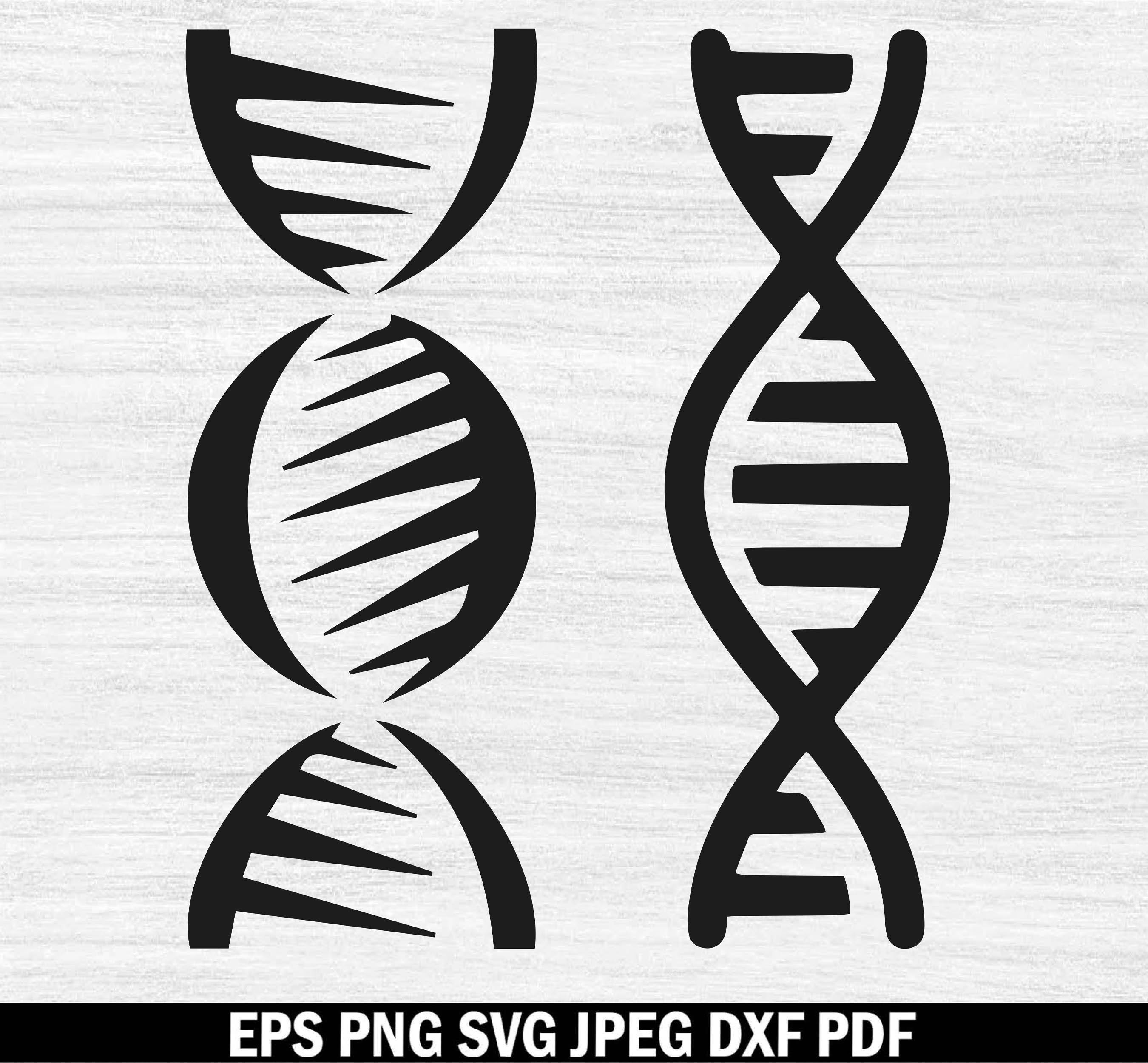 Dna Svg Bundle, Dna Png Bundle, Dna Clipart, Dna Svg Cut Files for ...