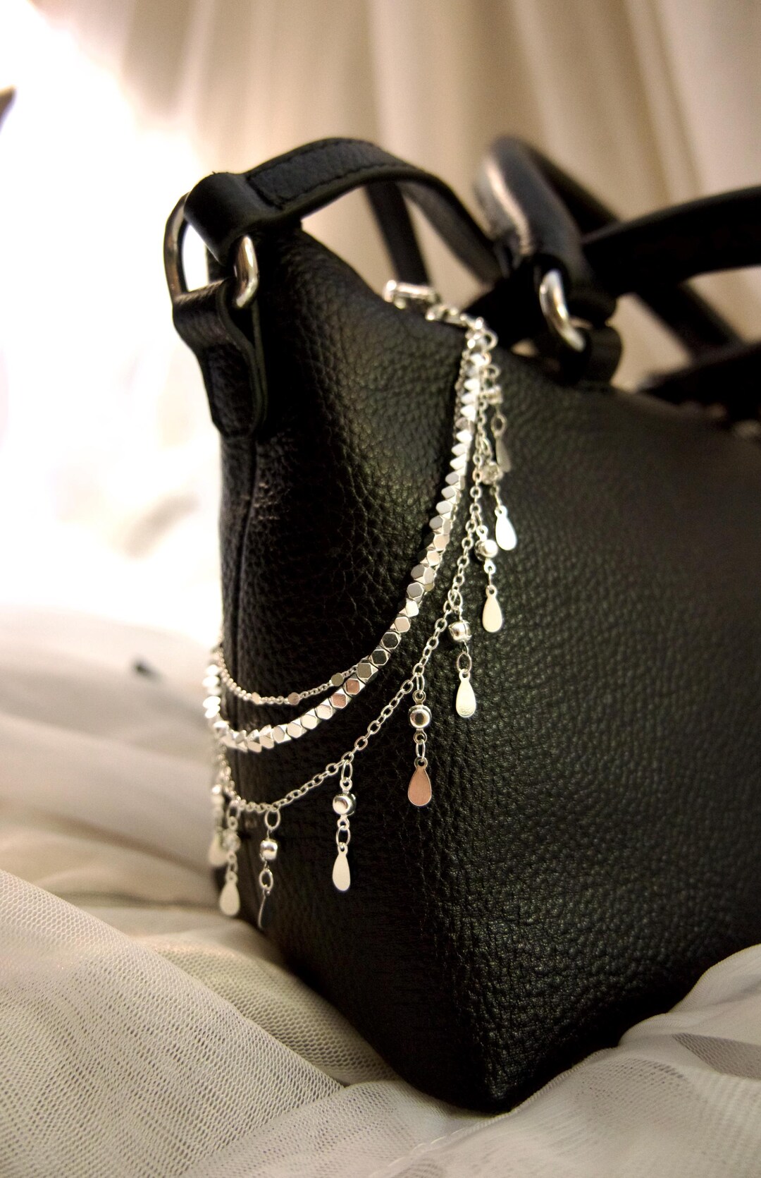 Bag Chain Charm, Bag Charm, Bag Accessory, Gold Chain, Silver Chain - Etsy